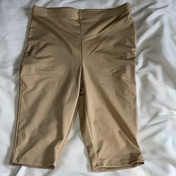 Shorts | Tan Biker Shorts | Poshmark